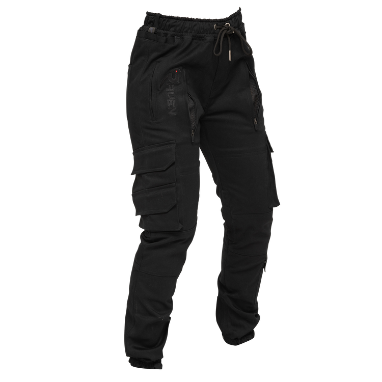 RAVEN Moto - Motorcycle Pants | ARCANE Armored Cargo Joggers