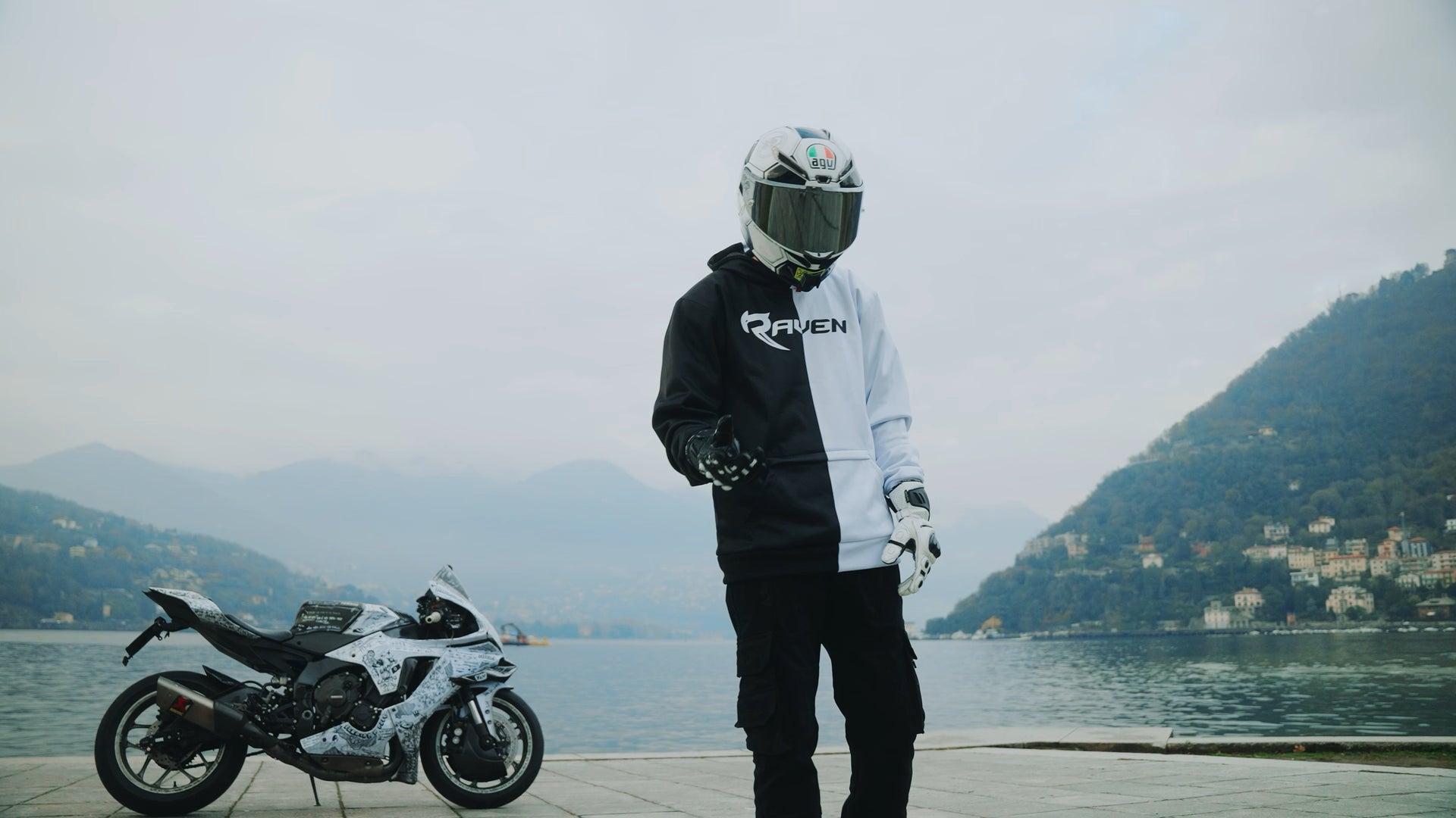 RAVEN Moto - Motorcycle Hoodies | LORICA SPLIT Armored Hoodie